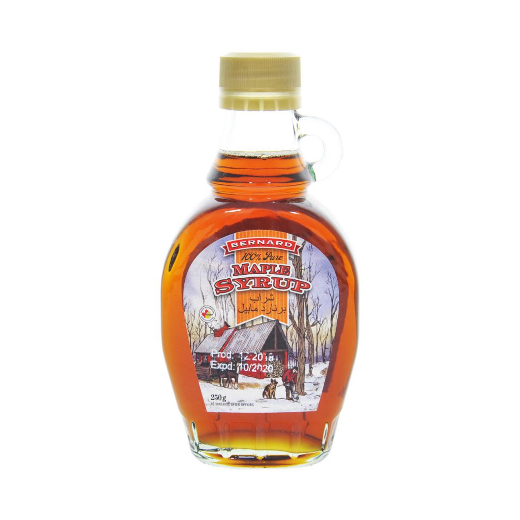 شربت افرا ( میپل سیروپ ) ۱۰۰% خالص برنارد - bernard