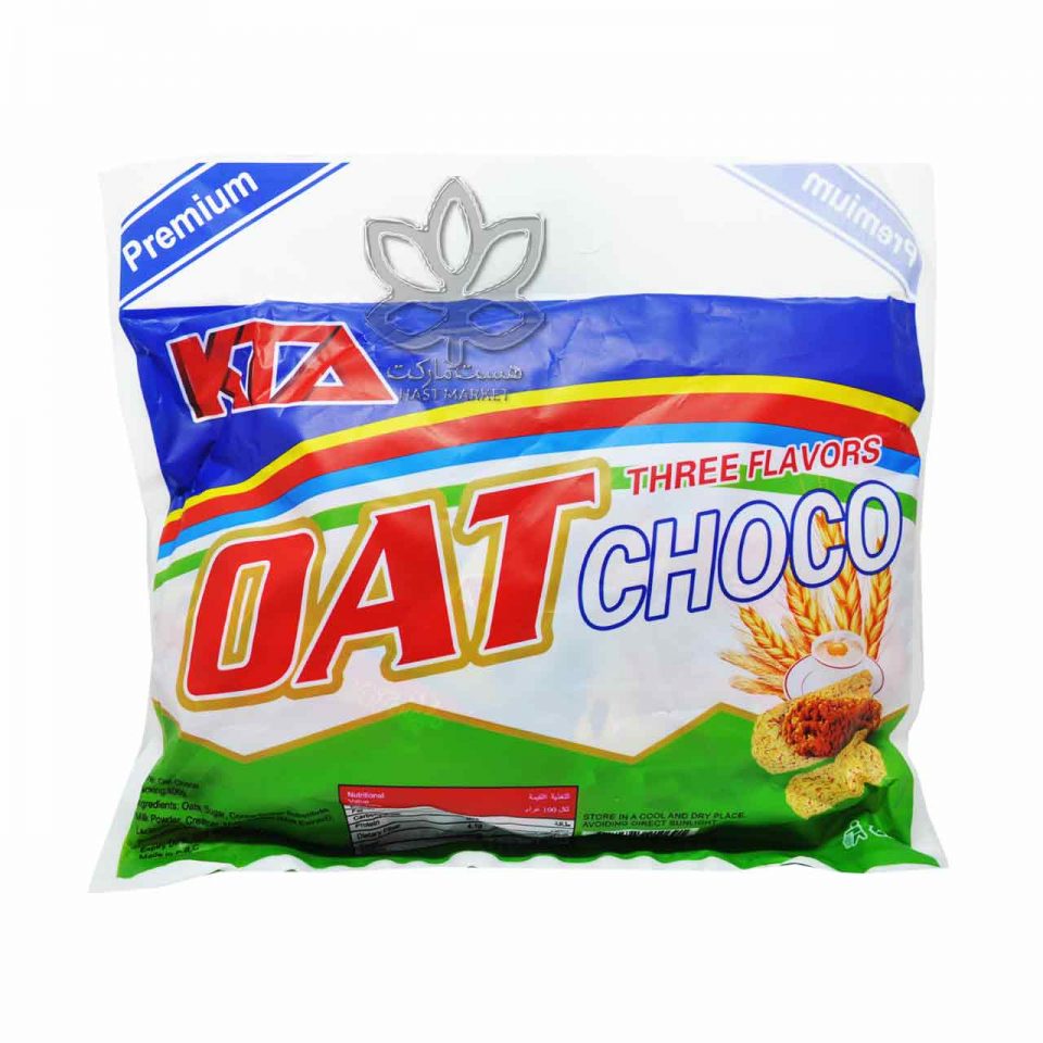 شکلات غلات سه طعم ۴۰۰ گرم اوت چوکو ( شوکو ) - oat choco